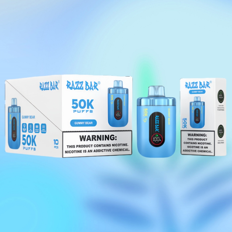 Comprar Vaper Razz Bar 50k caladas barato | Precio €10,45 | Para mayoristas